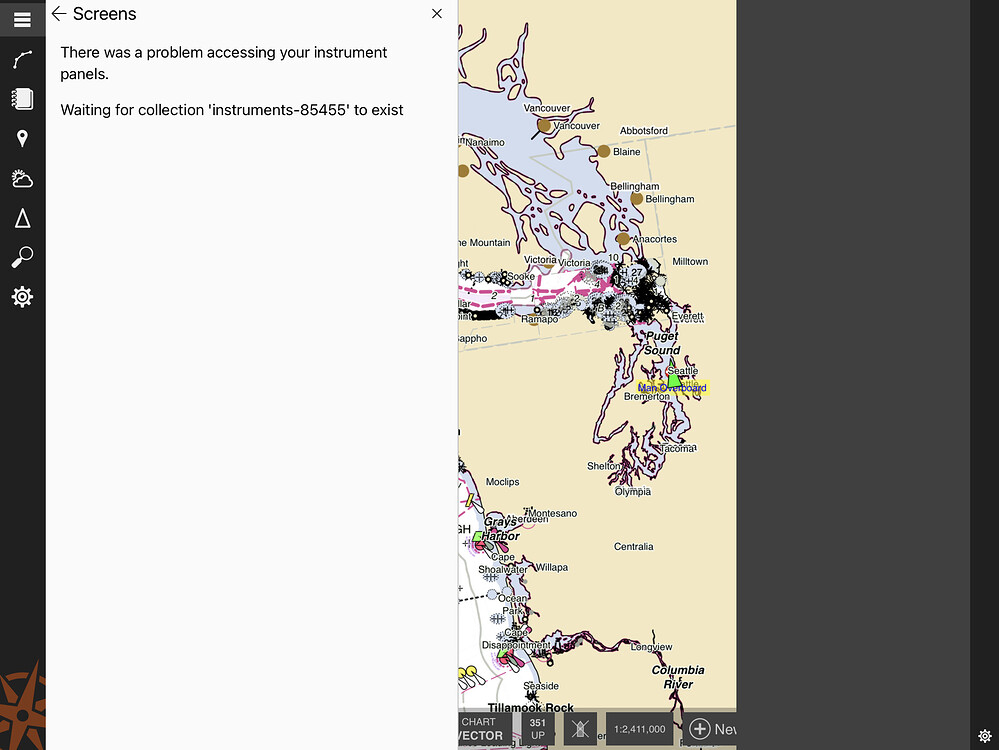 Waiting for collection 'instruments-...' - Problems and Support - Rose ...