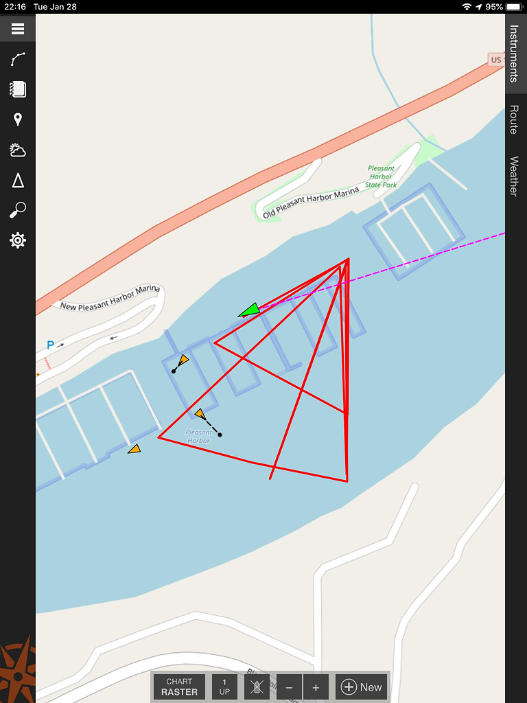 Finding NEMO, caution on using wifi only iPad for navigation - Coastal ...