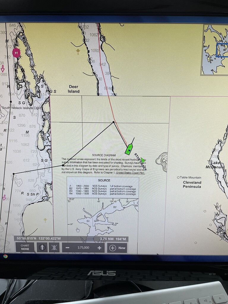 Santa Anna Inlet Alaska - Problems and Support - Rose Point Navigation ...