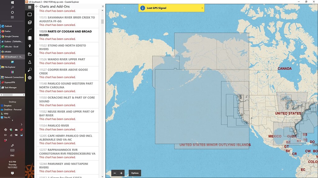 Canceled NOAA charts - Problems and Support - Rose Point Navigation Systems