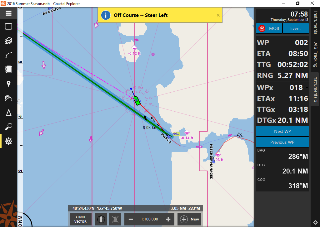 NOAA Vector Charts Not Displaying - Problems and Support - Rose Point ...